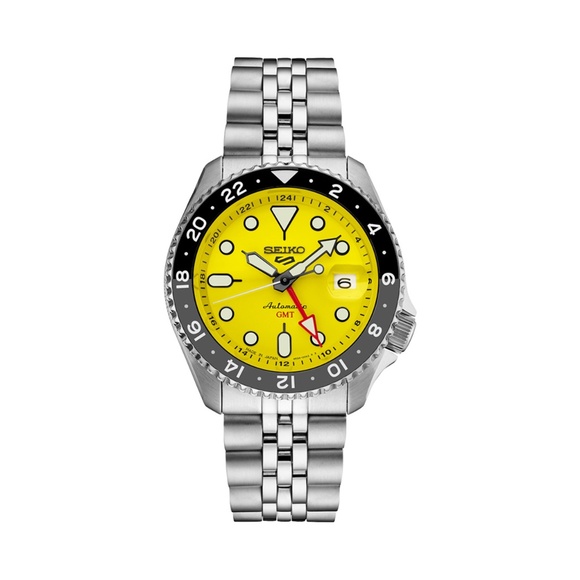Seiko | Accessories | New Seiko 5 Sports Mens Ssk7 Automatic Yellow ...